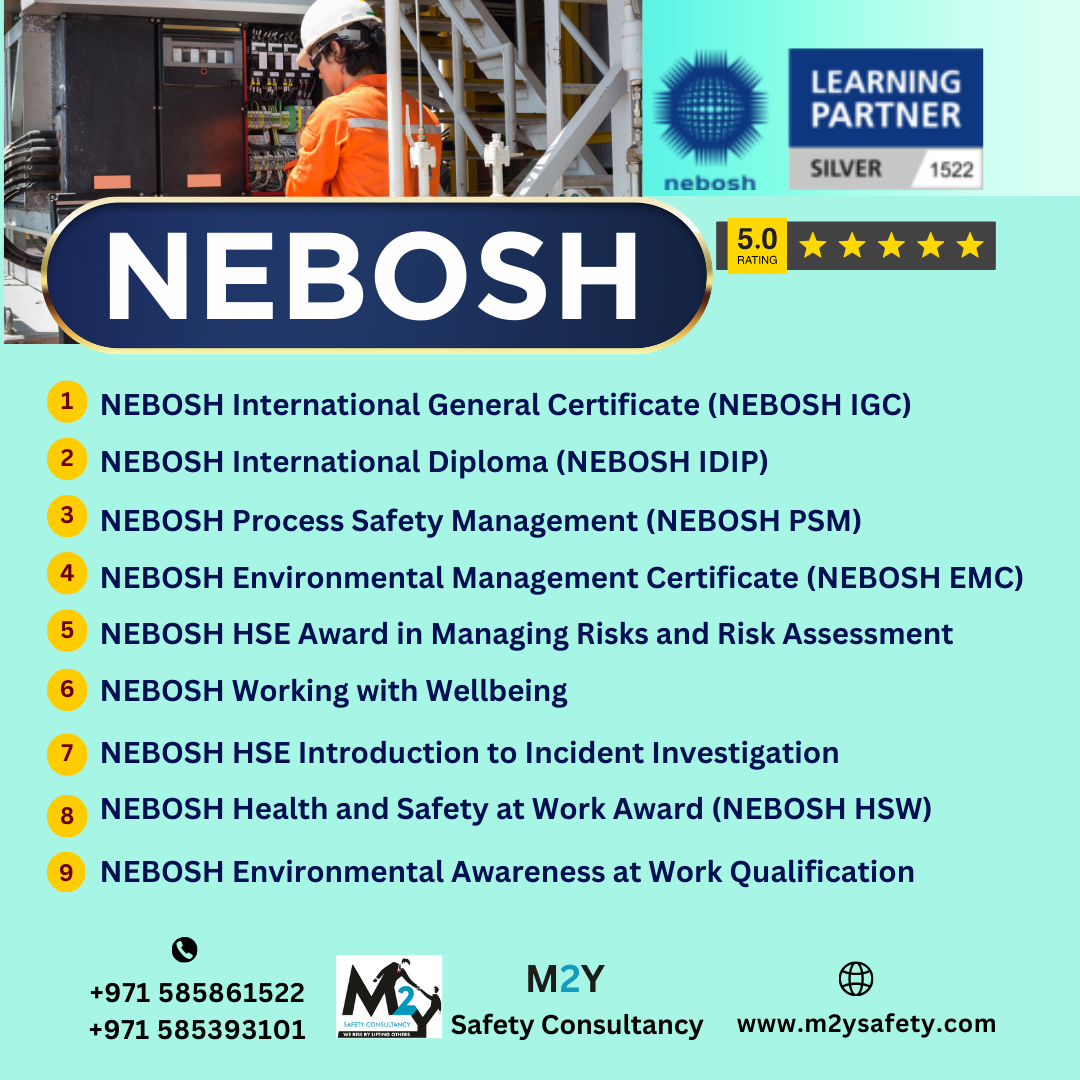 NEBOSH Course in UAE | Online Training | M2Y Safety